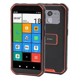 Olympia TREK Outdoor-Smartphone schwarz-orange 32 GB