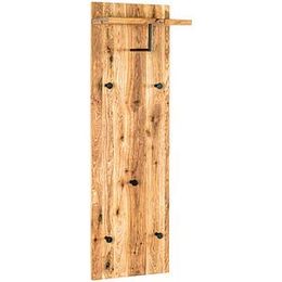 HAKU Möbel Wandgarderobe 22361 braun Holz 5 Haken 30,0 x 100,0 cm