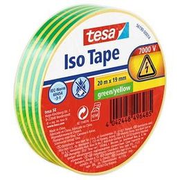 Tesa Iso Tape Isolierband grün 19,0 mm x 20,0 m 1 Rolle