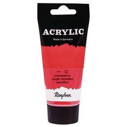 Rayher Acrylic Acrylfarben zinnoberrot 75,0 ml