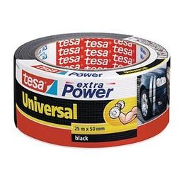 Tesa extra Power® Universal Gewebeband schwarz 50,0 mm x 25,0 m 1 Rolle