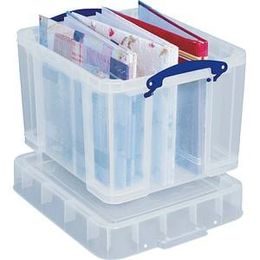 Really Useful Box Aufbewahrungsbox 35,0 l transparent 48,0 x 39,0 x 34,5 cm