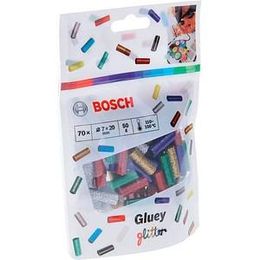 Bosch Heißklebesticks Gluey Glitter-Mix farbsortiert, 70 St.