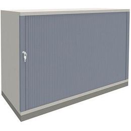 FM fastline Rollladenschrank lichtgrau, silber 1 Fachboden 120,0 x 44,2 x 78,1 cm