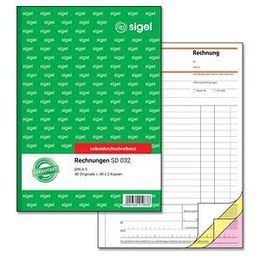 Sigel Rechnung Formularbuch SD032