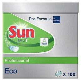 SUN PROFESSIONAL All in 1 Eco Spülmaschinentabs 100 St.