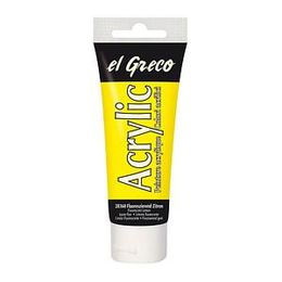 Kreul el Greco Acrylfarbe neongelb 75,0 ml