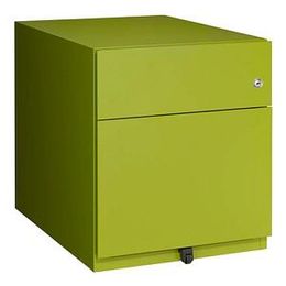 Bisley Note Rollcontainer grün 2 Auszüge 42,0 x 56,5 x 49,5 cm