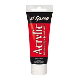 Kreul el Greco Acrylfarbe echtrot 75,0 ml