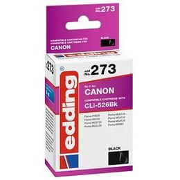 Edding EDD-273 schwarz Druckerpatrone kompatibel zu Canon CLI-526 BK