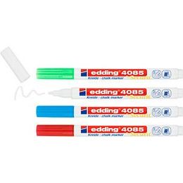 Edding 4085 basic Kreidemarker farbsortiert 1,0 - 2,0 mm, 1 St.