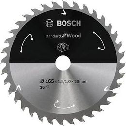 Bosch Standard for Wood Kreissägeblatt 165,0 mm, 36 Zähne