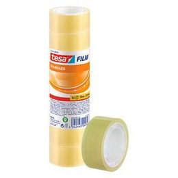 Tesa STANDARD Klebefilm transparent 19,0 mm x 10,0 m 8 Rollen