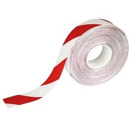 Durable Bodenmarkierungsband Duraline Strong 2 Colours rot, weiß 50,0 mm x 30,0 m