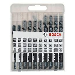 Bosch Basic for Wood Stichsägeblätter-Set 10-teilig