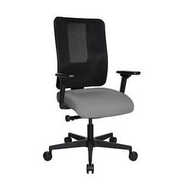 Topstar Bürostuhl Sitness Open X (N) Deluxe, OX300TW2 T230 Stoff grau, Gestell schwarz