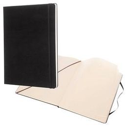 Moleskine Notizbuch Classic Collection fester Einband ca. DIN A4 blanko, schwarz Hardcover 192 Seiten