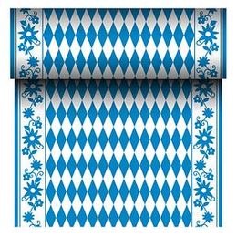 Papstar Tischläufer soft selection 84495 weiß, blau 40,0 cm x 24,0 m