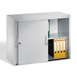 C+P CP Schiebetürenschrank C 2000 Acurado, 5725-00 S10068 lichtgrau 1 Fachboden 100,0 x 40,0 x 72,0 cm