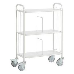 ROLLCART Etagenwagen 08-7463 weiß 80,0 x 38,0 x 110,0 cm