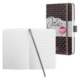 Sigel Notizbuch Jolie® DIN A6 liniert, kaffeebraun Hardcover 174 Seiten