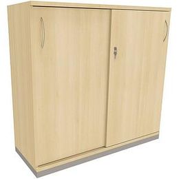 FM Schiebetürenschrank fastline, 4260267320877 königsahorn 2 Fachböden 120,0 x 44,2 x 113,3 cm