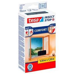 Tesa Fliegengitter Insect Stop COMFORT anthrazit 1,3 x 1,5 m