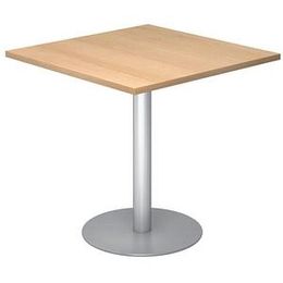 Hammerbacher Bistrotisch eiche 80,0 x 80,0 x 74,5 cm