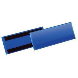 50 Durable Magnettaschen blau 22,3 x 8,15 cm