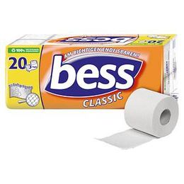 BESS Toilettenpapier CLASSIC 3-lagig, 20 Rollen