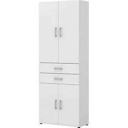 Röhr-Bush röhr Aktenschrank direct.office, 859W671000 weiß 3 Fachböden 80,0 x 33,5 x 212,5 cm