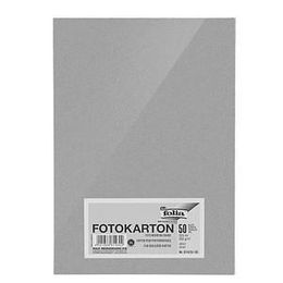 Folia Fotokarton silber 300 g/qm 50 Blatt