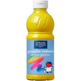 LEFRANC BOURGEOIS Gouache Liquide Redimix Temperafarbe gelb 500,0 ml