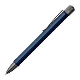 Faber-Castell Kugelschreiber Hexo blau Schreibfarbe schwarz, 1 St.