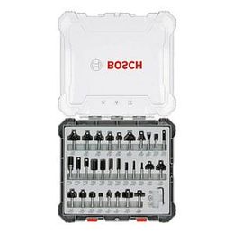 Bosch Mixed Set Fräser-Set 30-teilig