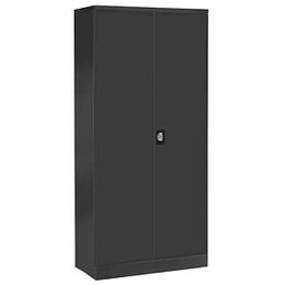 Gürkan Gürkan Stahlschrank 100096 anthrazit 92,0 x 42,0 x 195,0 cm, aufgebaut