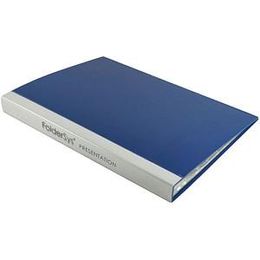 Foldersys Foldersys® Sichtbuch DIN A4, 40 Hüllen blau