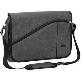 Wedo Laptoptasche Messenger Bag COLLEGE Kunstfaser grau 59353012 bis 39,6 cm (15,6 Zoll)