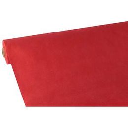 Papstar Tischdecke soft selection 84952 rot 90,0 cm x 40,0 m