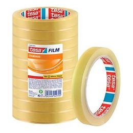 Tesa STANDARD Klebefilm transparent 15,0 mm x 66,0 m 10 Rollen