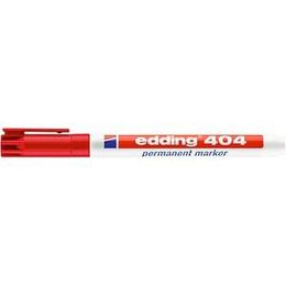 Edding 404 Permanentmarker rot 0,75 mm, 1 St.