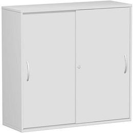 geramöbel geramöbel Schiebetürenschrank Flex, S-312353-LL lichtgrau 2 Fachböden 120,0 x 42,5 x 118,2 cm