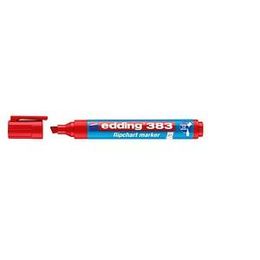 Edding 383 Flipchart-Marker rot 1,0 - 5,0 mm, 10 St.