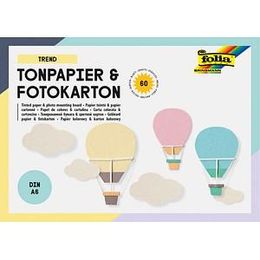 Folia Tonpapier farbsortiert 130/300 g/qm 1 Block