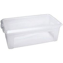 flink & sauber Aufbewahrungsbox 5,0 l transparent 33,5 x 19,0 x 11,0 cm