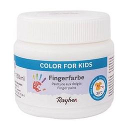 Rayher Fingerfarbe weiß 150,0 ml