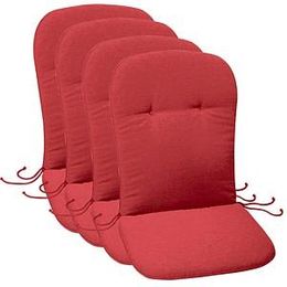 4 Best Sitzkissen rot 45,0 x 96,0 cm