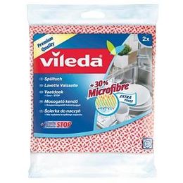 Vileda Spültuch Mikrofaser 60 °C waschbar, 2 St.