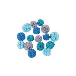 Rayher Pompons blau sortiert Ø 2,5-3,0 cm 16 St.