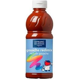 LEFRANC BOURGEOIS Gouache Liquide Redimix Temperafarbe braun 500,0 ml